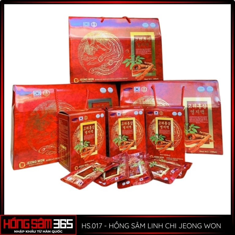 HỒNG SÂM LINH CHI JEONG WON - HS.017 - HỒNG SÂM 365
